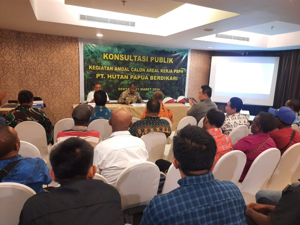PT Hutan Papua Berdikari Wajib Lakukan Konsultasi Publik Proses AMDAL ...